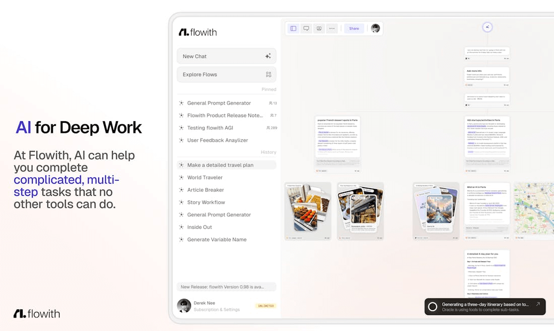 플로위드 Flowith AI