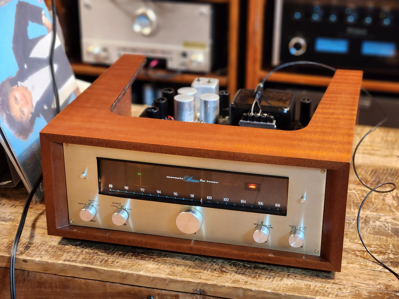 Marantz 마란츠 최고의 튜너명기 10b 진공관 튜너 입니다 비글보이 각인관 채용 극상품 Stock Out