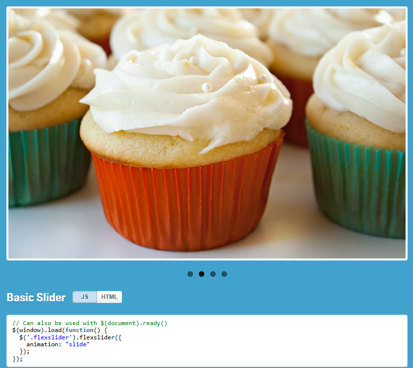 flexslider 이미지슬라이드 JQuery