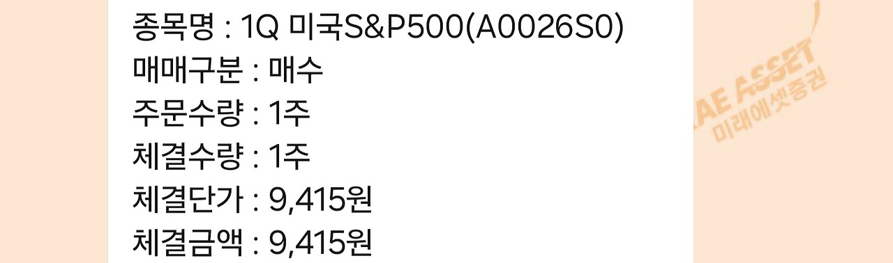 2025년 17주차 미국 S&P500 (1Q 미국 S&P500 ETF)