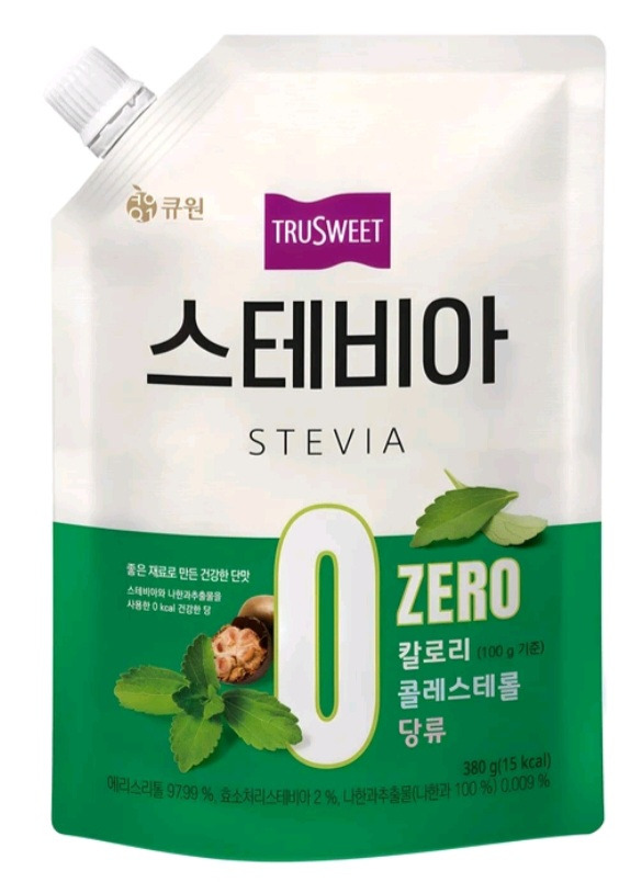 스테비아 에리스리톨 자일리톨 알룰로스 설탕을 대신할 건강한 선택