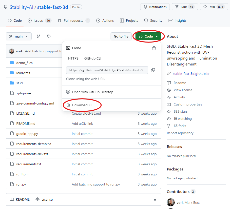 [3D 모델 생성] [로컬 환경] 이미지를 3D 모델로 생성해주는 AI, Stable Fast 3D (SF3D)를 소개합니다.