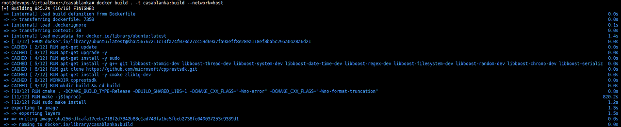 Casablanka 빌드용 Dockerfile :: Hwan. 001