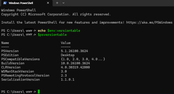 Windows 에서 PowerShell 설치하는 방법