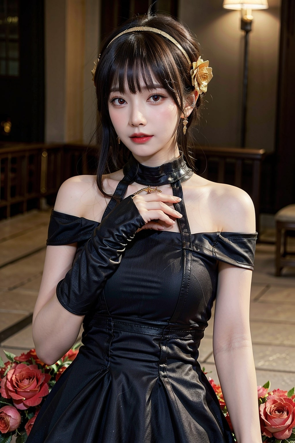 스파이패밀리 요르 포저 실사풍 코스프레 Ai