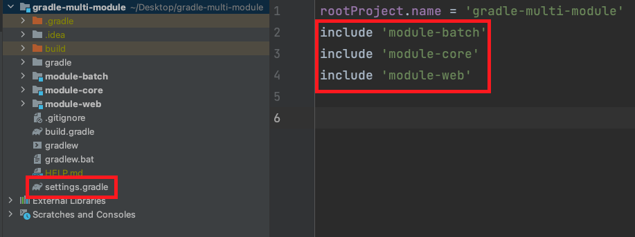 Spring - Gradle 멀티 모듈 프로젝트
