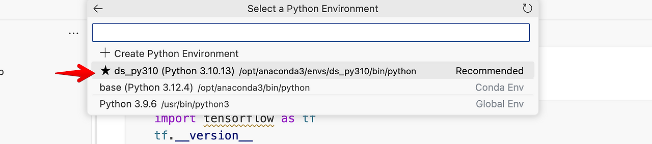 맥 M1/M2/M3 에서 python 아나콘다 설치하고, VSCode에서 환경 설정