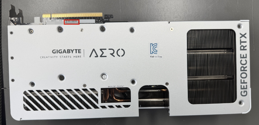 기가바이트 그래픽카드 시리얼넘버 확인 및 AS 기간 AS 접수 방법 :: Benjamin's Note