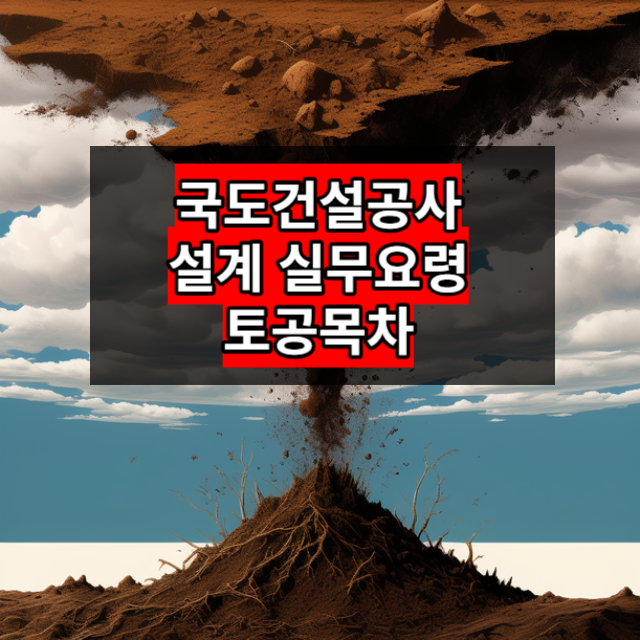 국도건설공사 설계 실무요령 공종별 설계요령1 토공