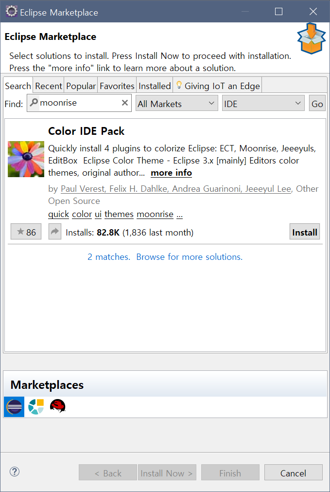 [Eclipse] 테마 변경 (Windows) :: Dev Log Island