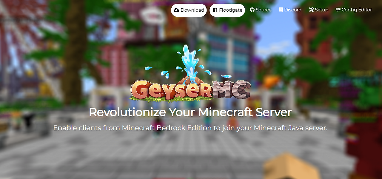 마인크래프트 GeyserMC 로 JE와 BE 같이 하는 방법