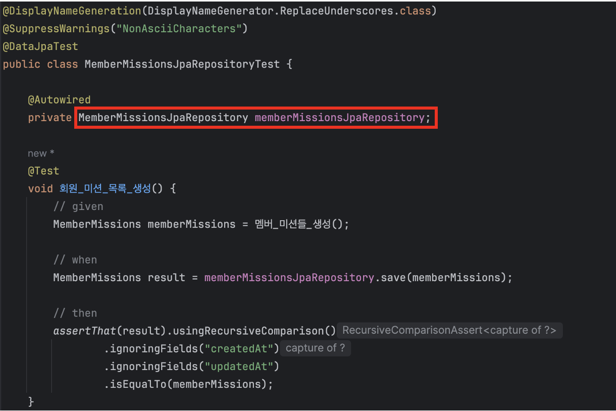 [spring Jpa] Datajpatest와 No Qualifying Bean Of Type Available Expected At Least 1 Bean