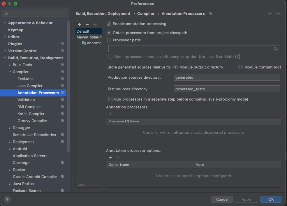 애노테이션 프로세서(Annotation processor)