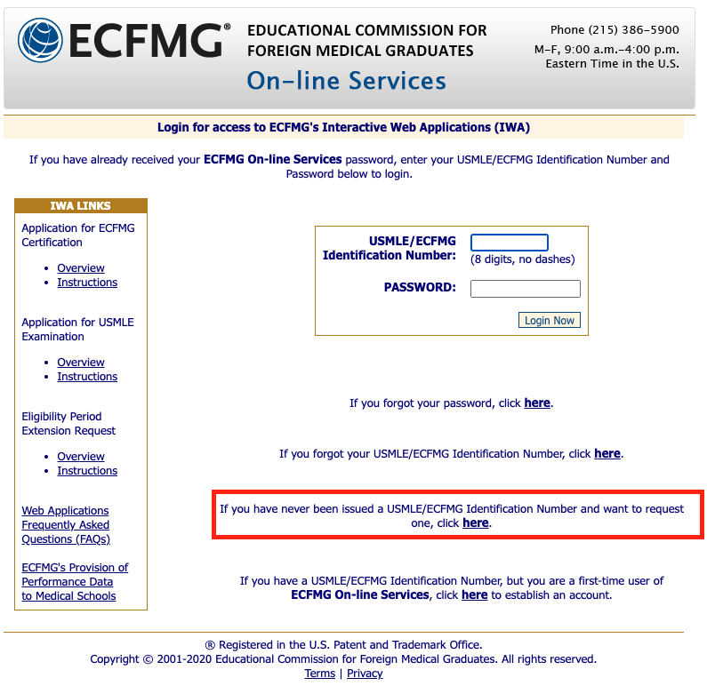 USMLE Step 1 등록하기