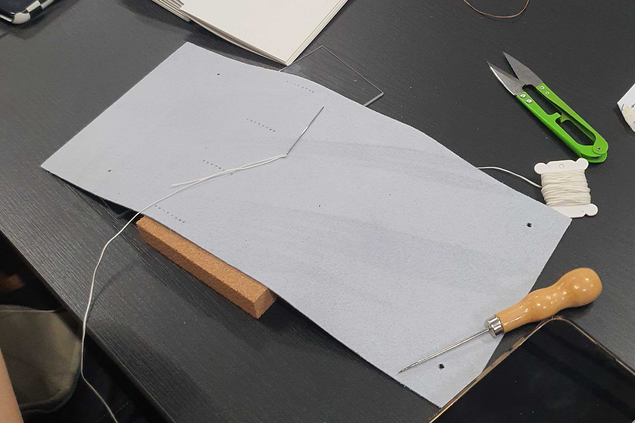 [pxd talks] 가죽 다이어리 만들기