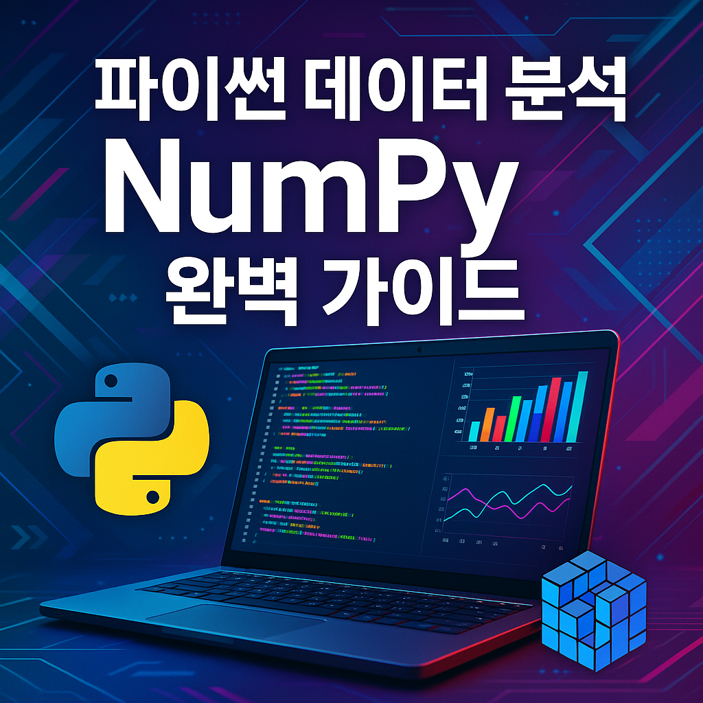 파이썬 데이터 분석을 위한 Numpy 완벽 가이드 🚀 Developer