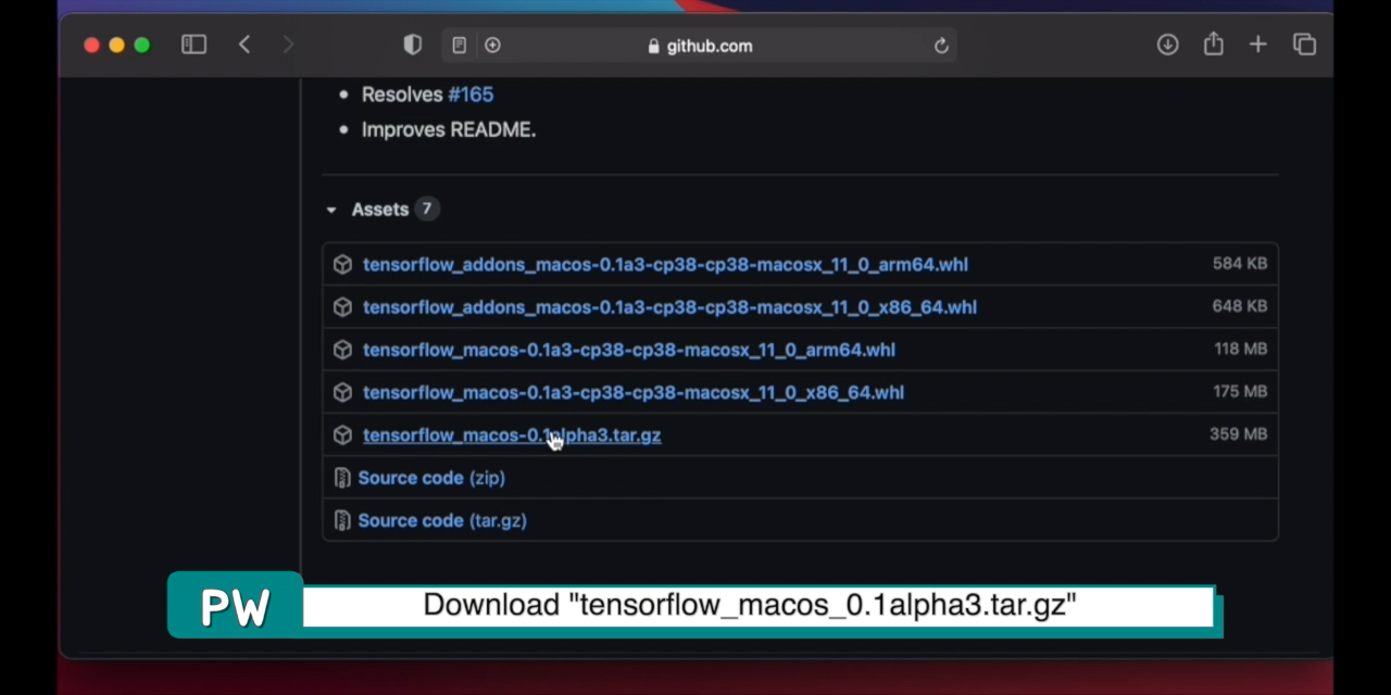 Mac M1에 Tensorflow 설치하기
