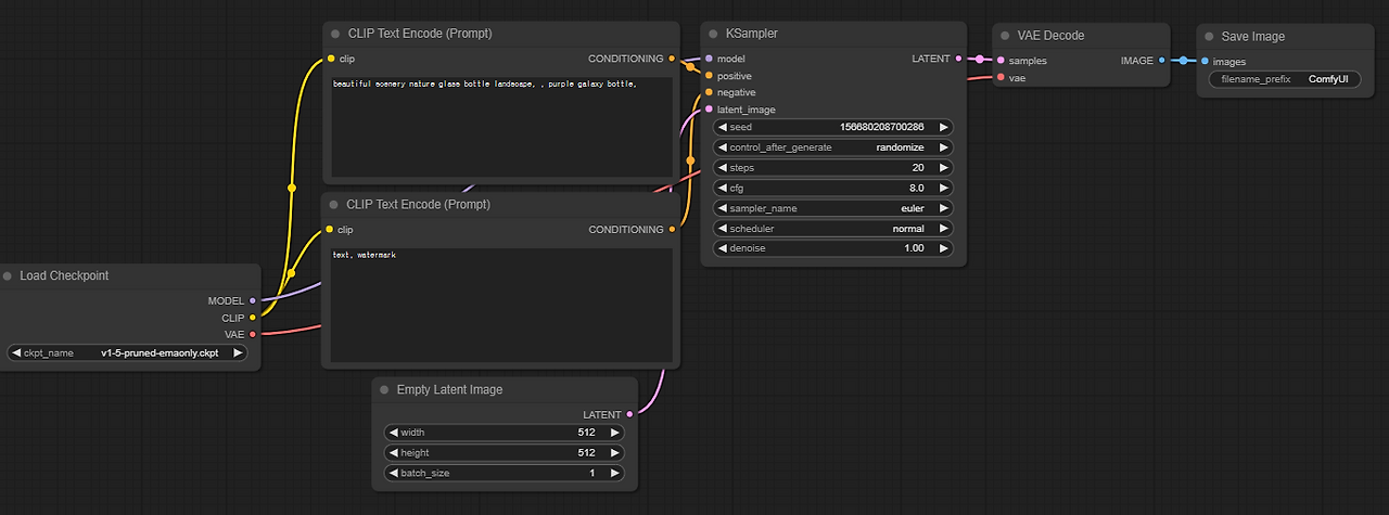 스테이블 디퓨전 QR Code 이미지 - ComfyUI