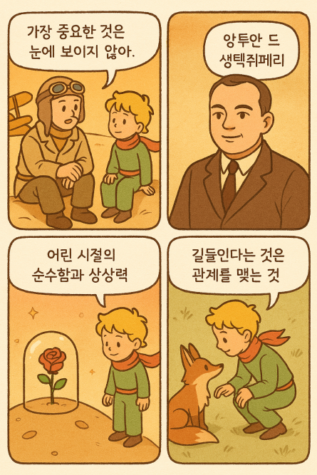 어린 왕자 줄거리 작가 소개 교훈과 시대적 배경 총정리