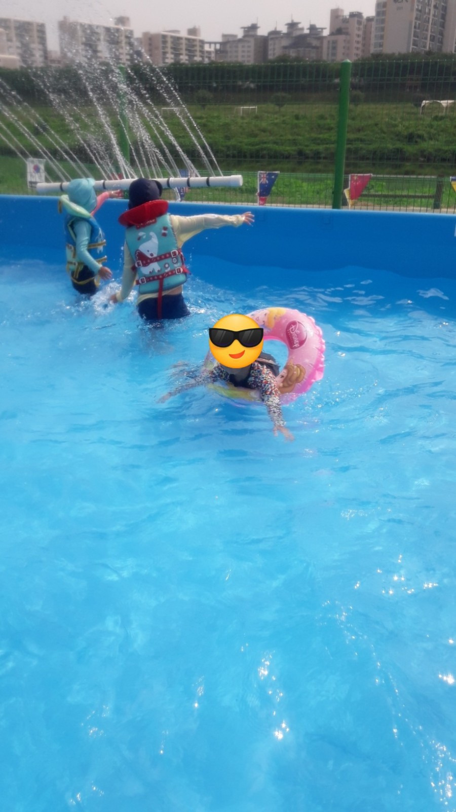 오목교 안양천생태공원 무료 어린이 물놀이장수영장 개장~