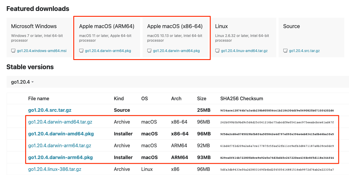 Mac M1(ARM 아키텍처)에서 Go(Golang)를 설치하는 방법