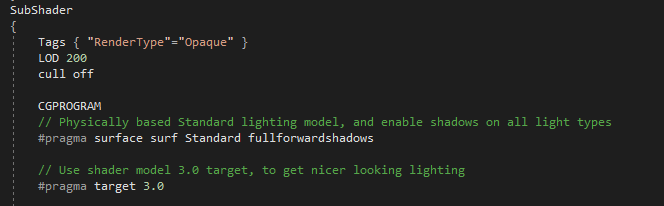 Shader Cull off + Normal Map