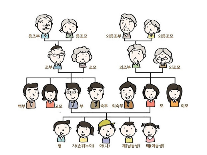 직계가족 범위 직계존속 직계비속