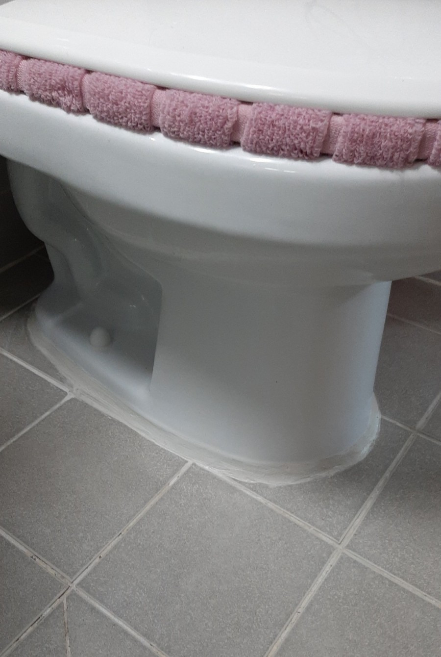 욕실 화장실 변기 백시멘트 보수 작업 간단하게 셀프시공 Diy