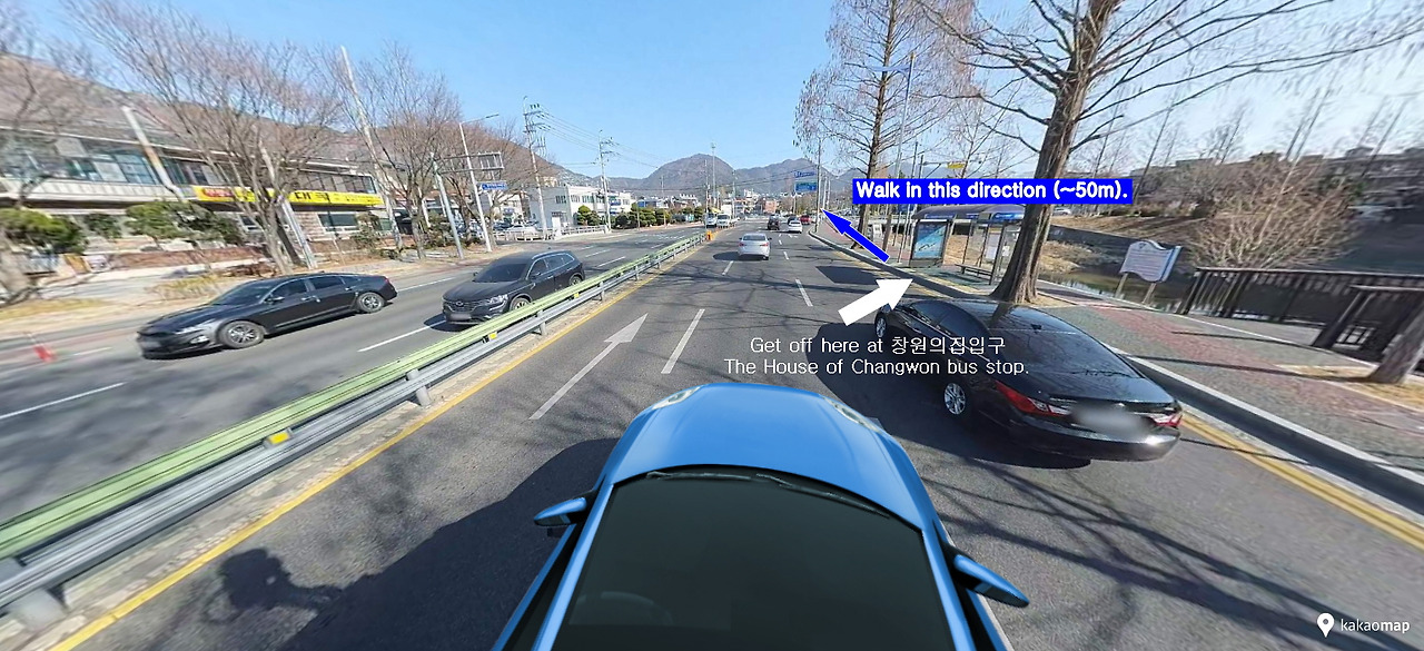 Wayfinding for Foreigners(Changwon City Bus Terminal -> Gyeongsangnam ...