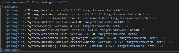 [C#] MessagePack 사용 방법