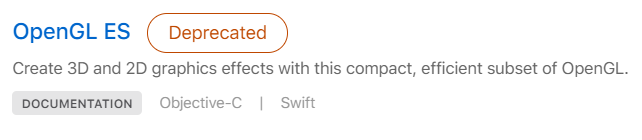 [iOS] OpenGLES / Metal