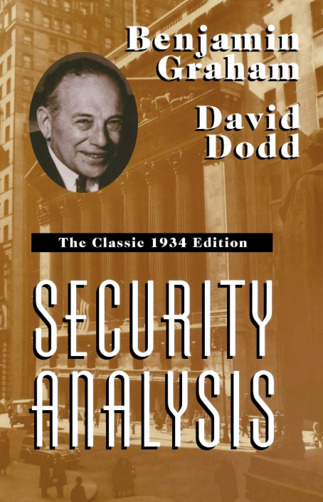 Benjamin Graham, Security Analysis, The Second Book recommended by ...