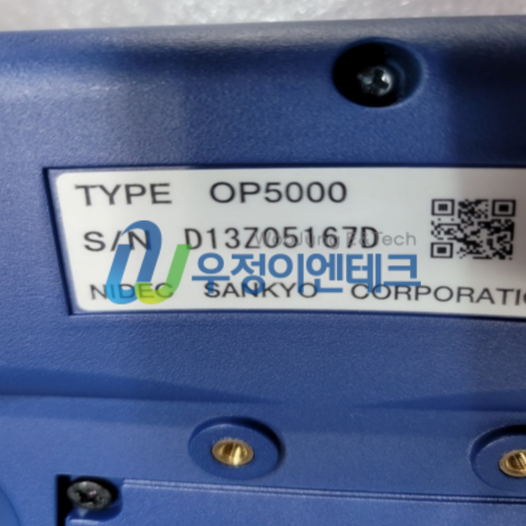 [중고] NIDEC SANKYO ROBOT CONTROLLER PENDANT / OP5000 (10526-12)