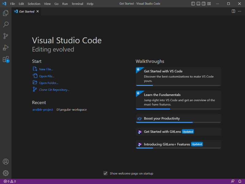 Visual Studio Code에서 github 소스 가져오기