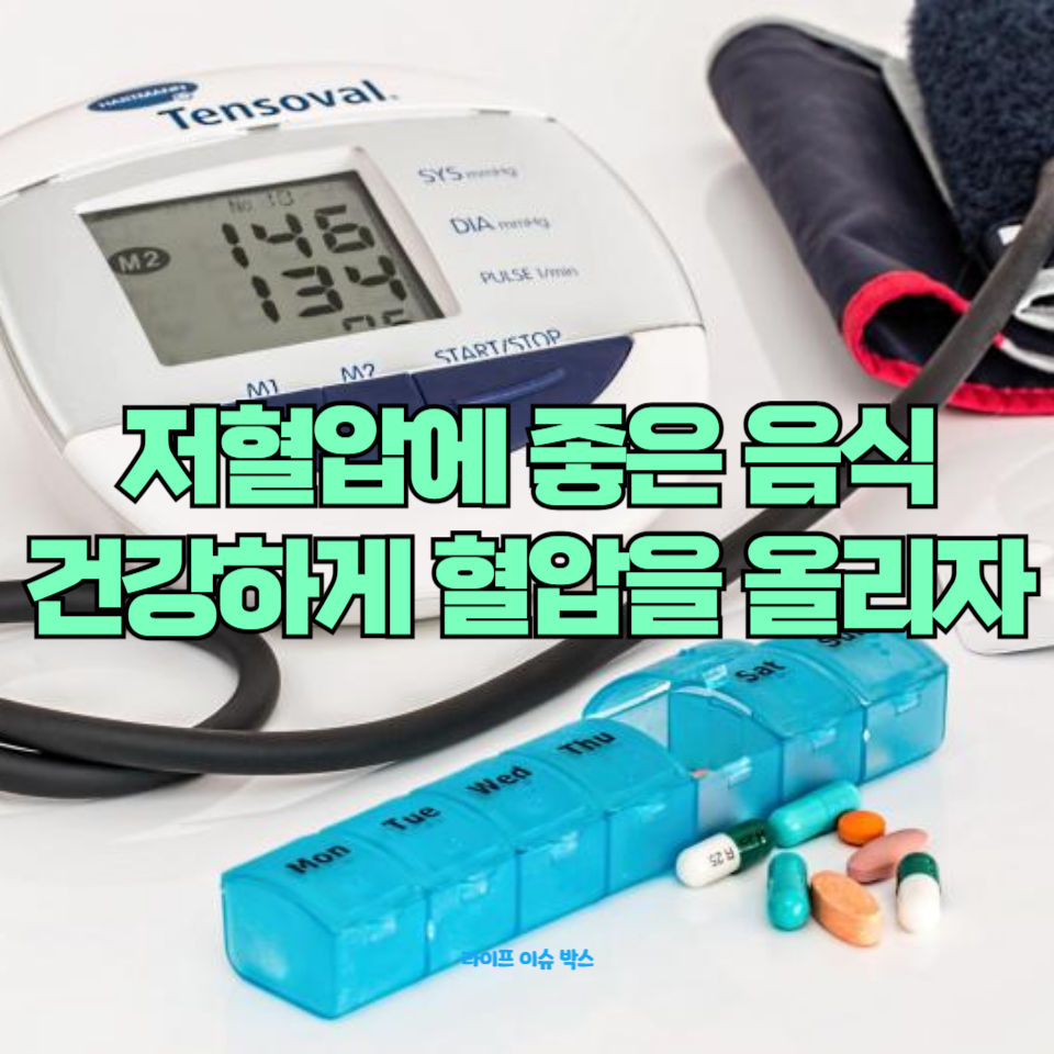 저혈압에 좋은 음식과 영양제를 소개하고 일상에서 쉽게 실천할 수 있는 저혈압 관리 방법을 제안합니다 건강한 혈압을 유지하기