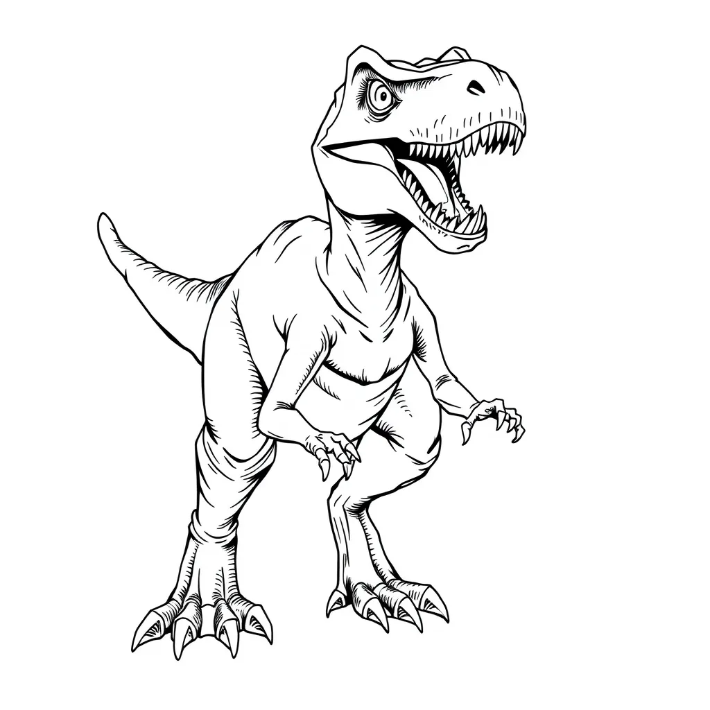 벨로키랍토르 벨로시랩터velociraptor 색칠하기 무료 프린트 도안 And 어린이 두뇌 발달 활동