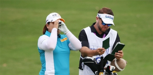 허용되는 거리측정기 - KLPGA