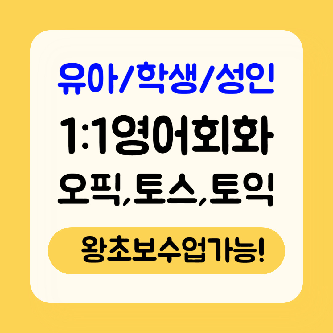 하남 성인영어회화학원 토익 직장인 비즈니스회화 오픽 토스 왕초보 영어회화 주부 유아 일대일영어회화