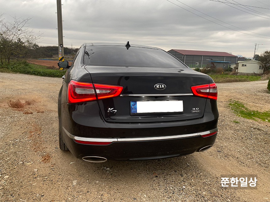 더뉴K7 3.0 LPI 유지비 및 솔직후기