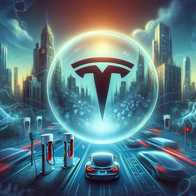 테슬라 주가 고평가 논란 거품이 터질까 미국주식 Tsla