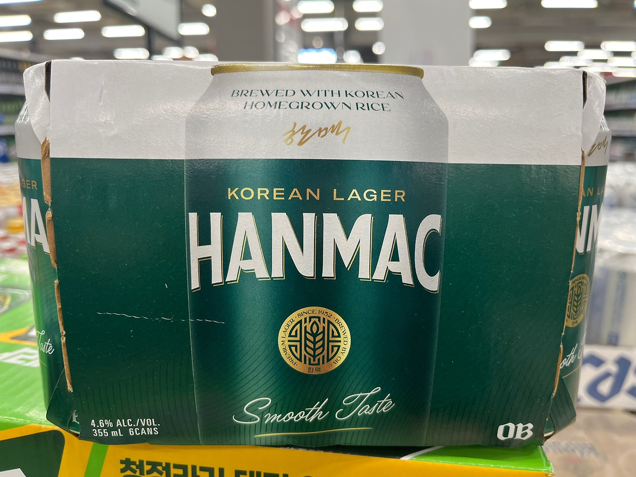 한맥 맥주 대형마트 가격 도수 종류