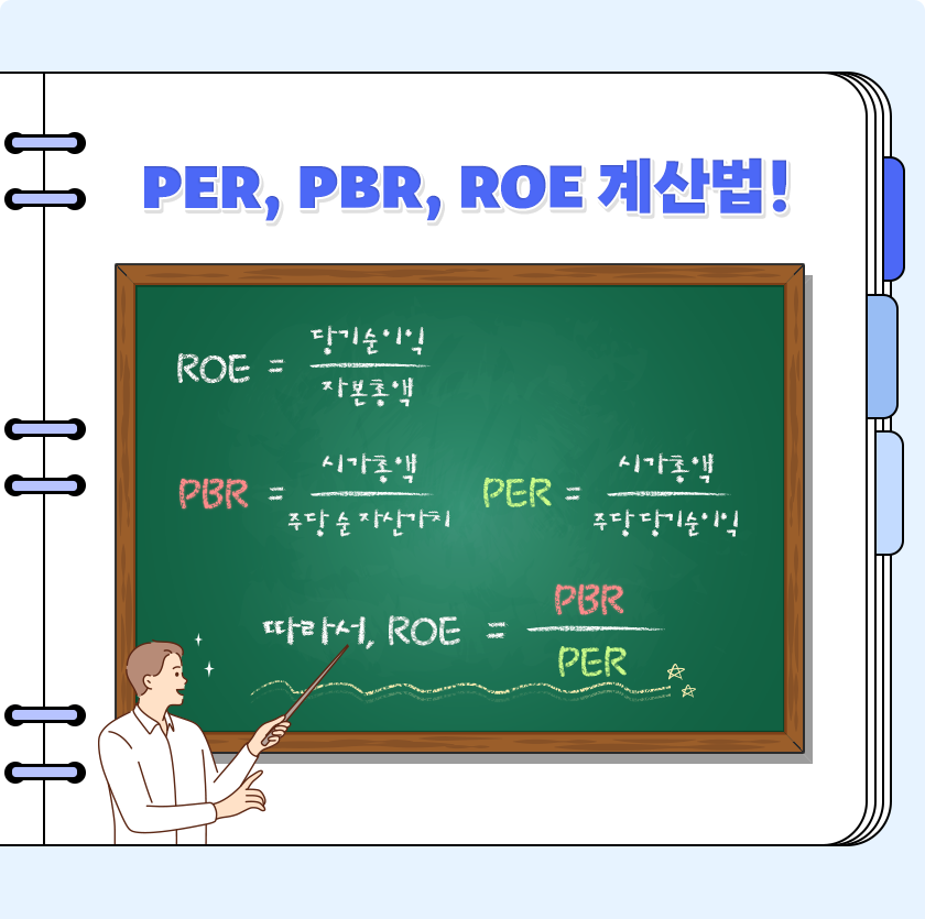 PER, PBR, ROE 쉽게 계산하는 방법을 알려드립니다!