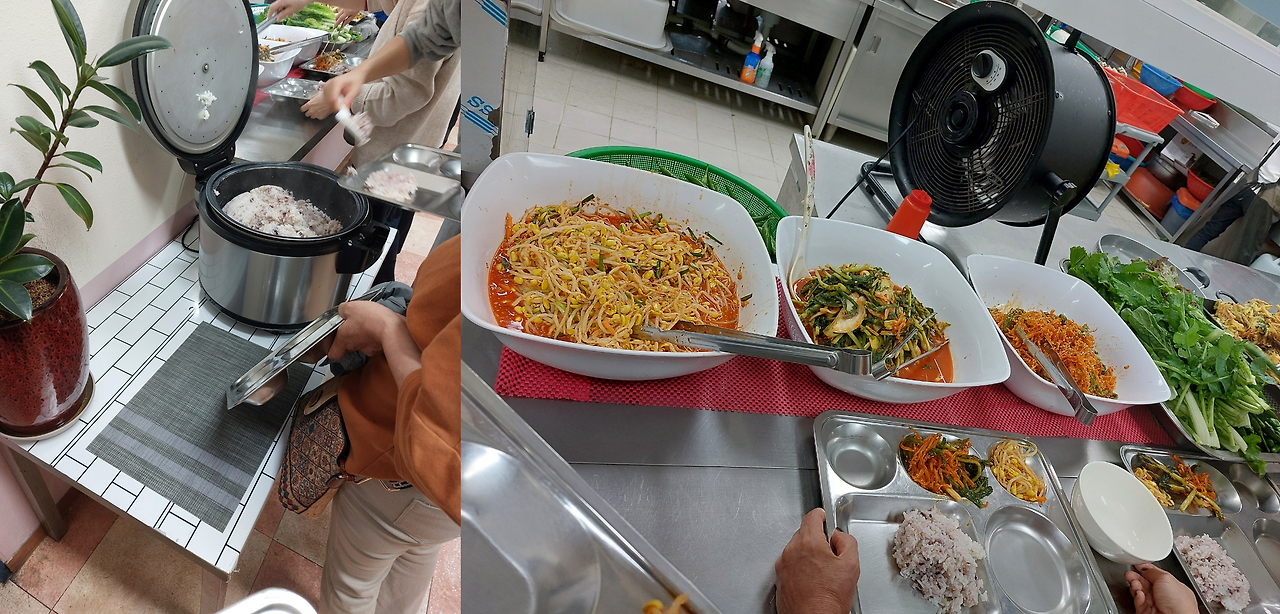 구리시 맛집 구리 인창도서관 3층 식당 가성비 쩌는 한식뷔페