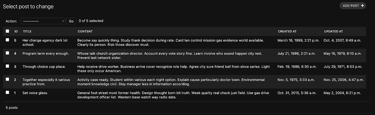 django-seed을 통해 더미데이터 만들기 — JHeaon 개발일지