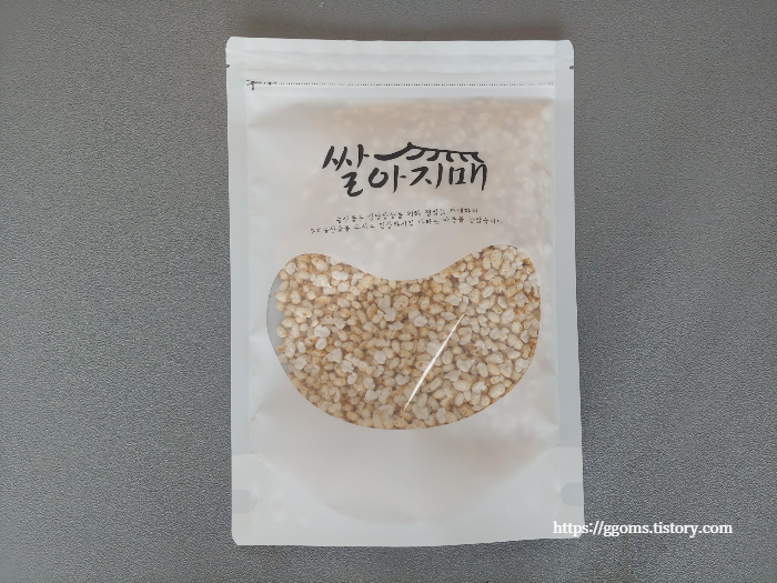 무설탕 아기 간식 당뇨 간식, 쌀아지매 현미 뻥튀기 :: 씽씽 라이프