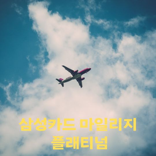 삼성카드 마일리지 플래티넘 혜택 연회비 공항라운지 무료 총정리스카이패스