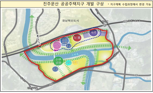 평택지제역세권과 진주문산 첨단 산단과의 만남 신규 공공택지 개발 소식