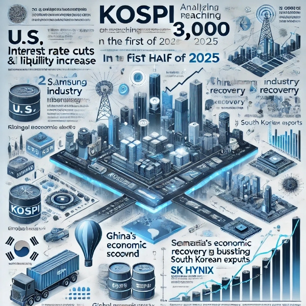 코스피 3000 돌파 가능성 2025년 상반기