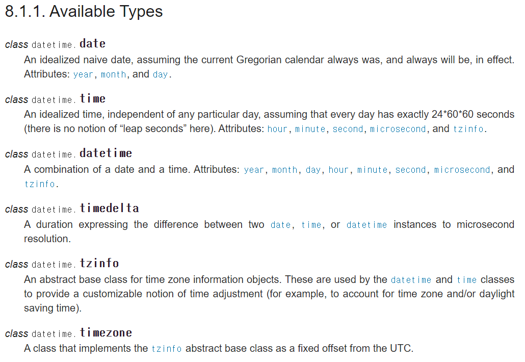 python-datetime