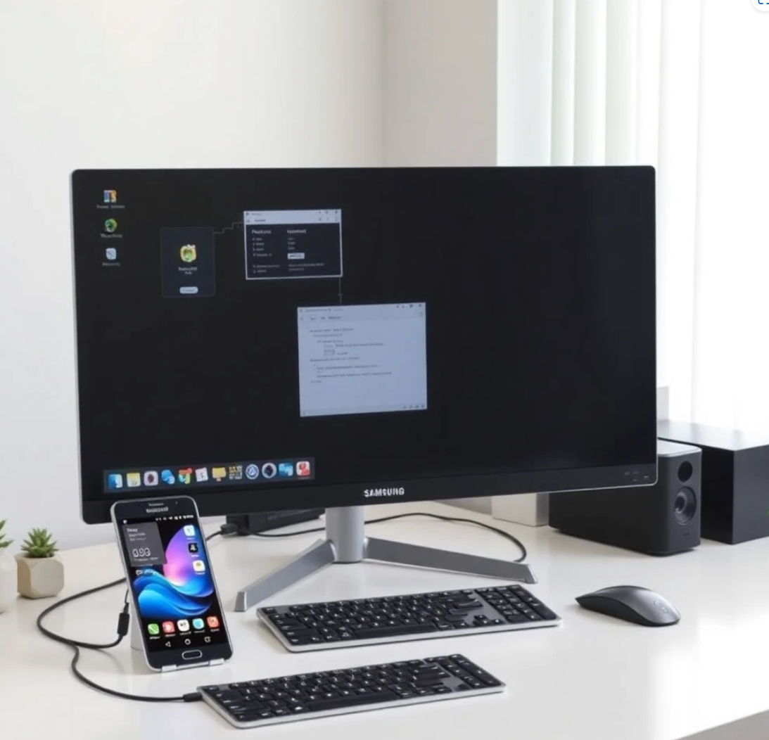 삼성폰 Dex 모드로 스마트폰을 Pc처럼 활용하는 방법